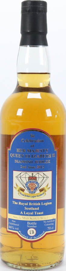 Speyside Distillery Royal British Legion Scotland a Loyal Toast ...