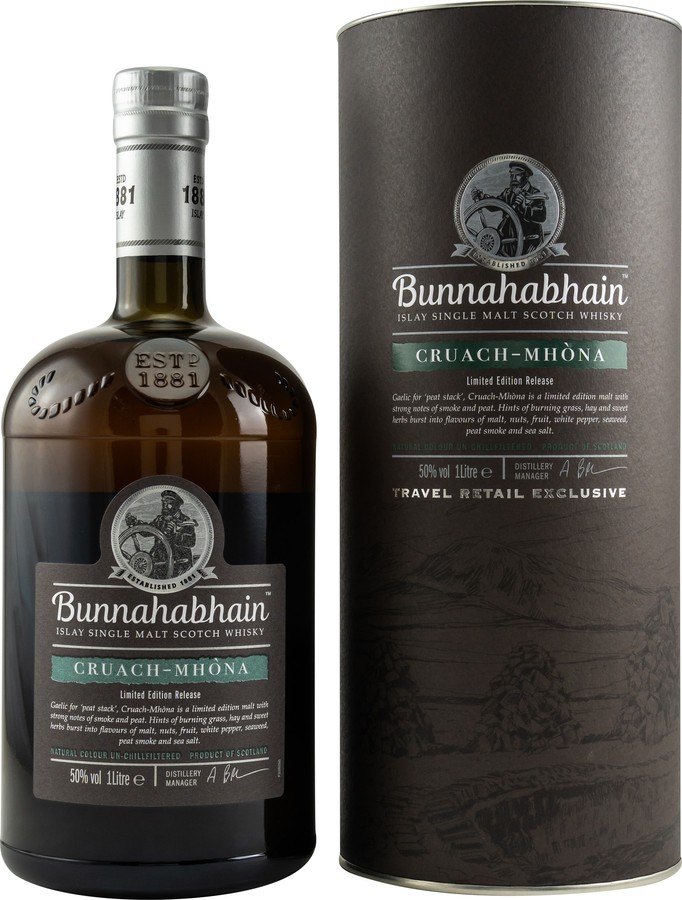 Bunnahabhain Cruach-Mhona Limited Edition Travel Retail Exclusive 50% ...