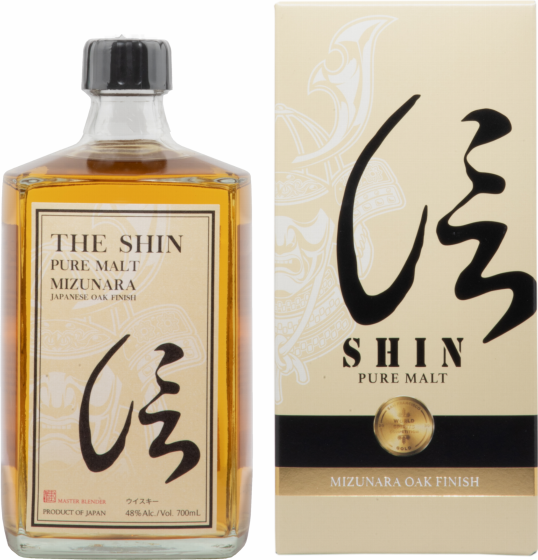 The Shin Pure Malt Mizunara Japanese oak finish 48% 700ml - Spirit Radar